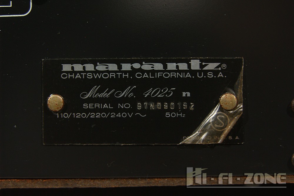 Marantz 4025 | Hi-Fi-Zone - Аудио Техника