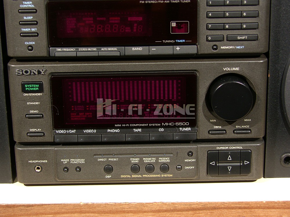 Sony mhc-5500 | Hi-Fi-Zone - Аудио Техника