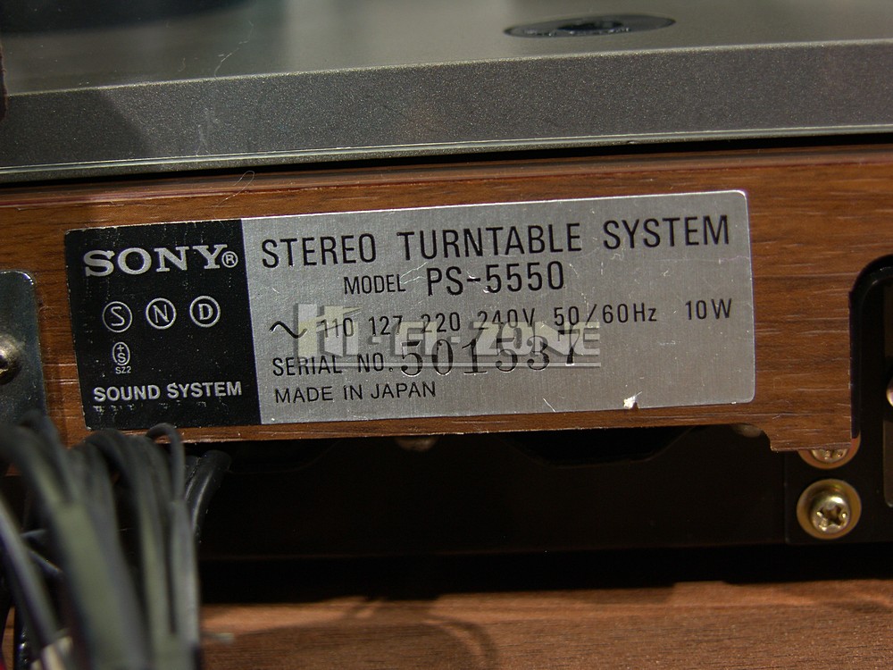 Sony ps-5550 | Hi-Fi-Zone - Аудио Техника