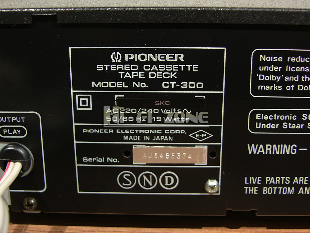 Pioneer ct-300 | Hi-Fi-Zone - Аудио Техника